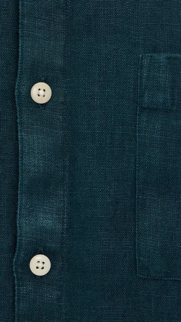 ALEX CRANE Linen Playa Shirt - Dusk