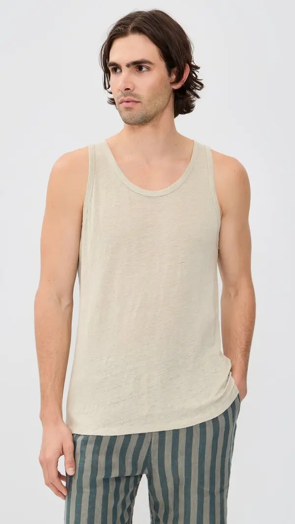 ALEX CRANE Linen Tank