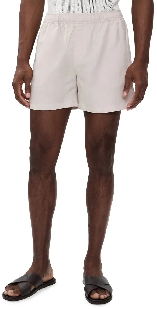 AUTO-REPLY Linen Blend Shorts - Sand