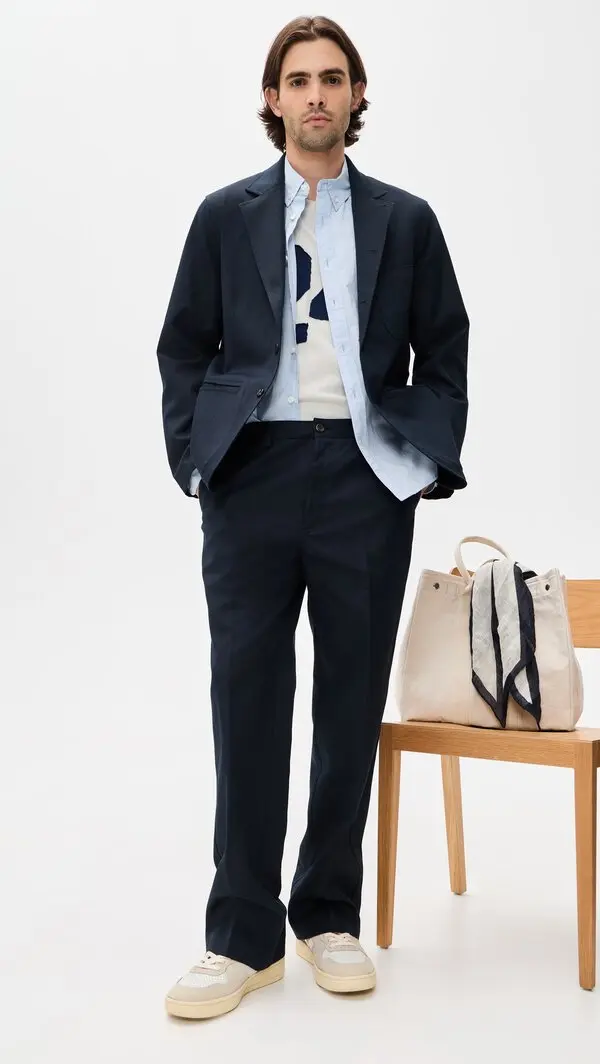 AARON LEVINE Workwear Suit Jacket