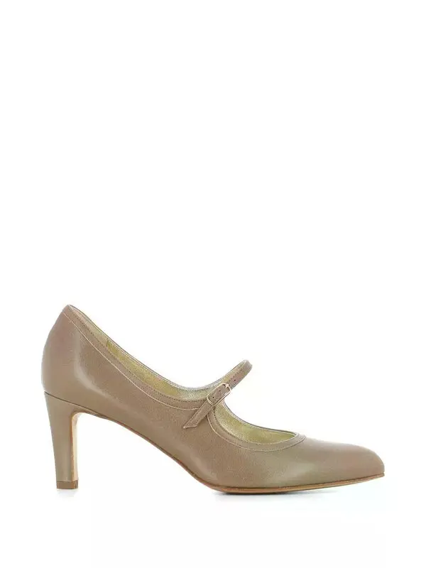 ANTONIO BARBATO MAESTRI VENEZIANI 70mm Leather Heeled Pumps - Neutrals