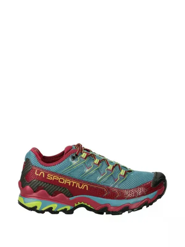 LA SPORTIVA Mesh-panelled Logo-print Sneakers - Blue