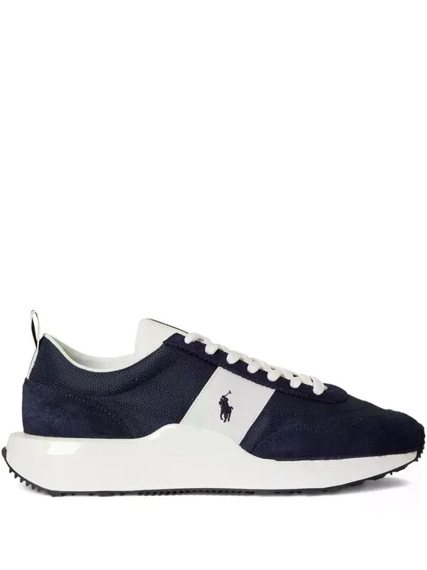 Polo Ralph Lauren Train 89 Rib-stripe Sneakers - Blue