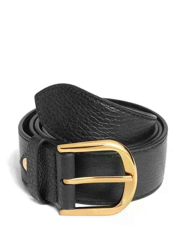 COCCINELLE Erika Leather Belt - Black