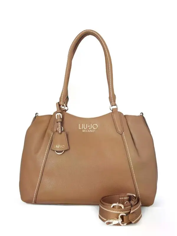 Liu Jo Top Handle Leather Bag - Neutrals