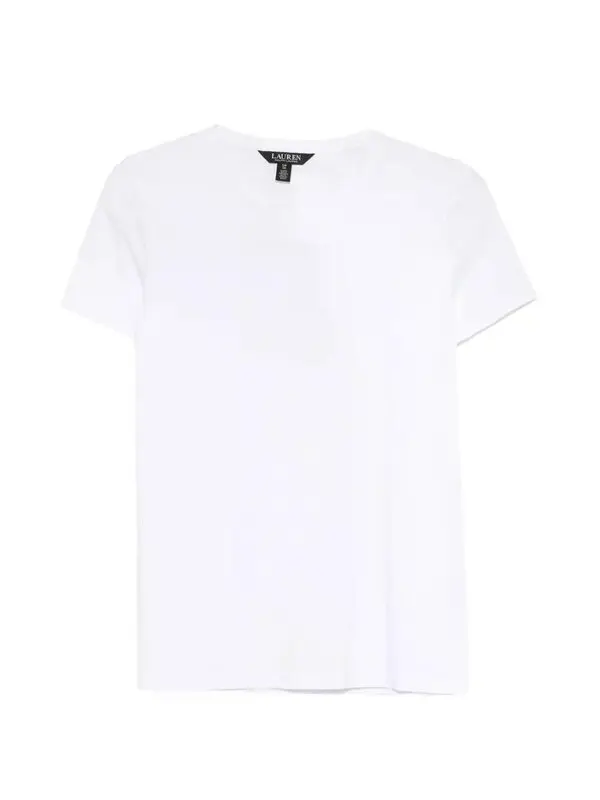 Ralph Lauren Logo-embroidered T-shirt - White