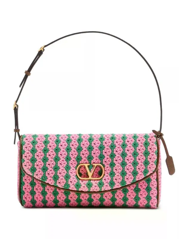 Valentino Garavani Devain Small Shoulder Bag - Pink