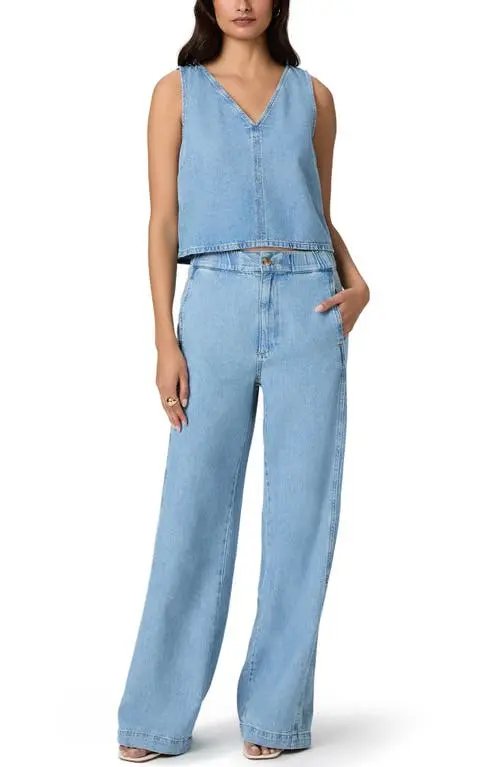 Paige Rumi High-waist Wide-leg Jeans