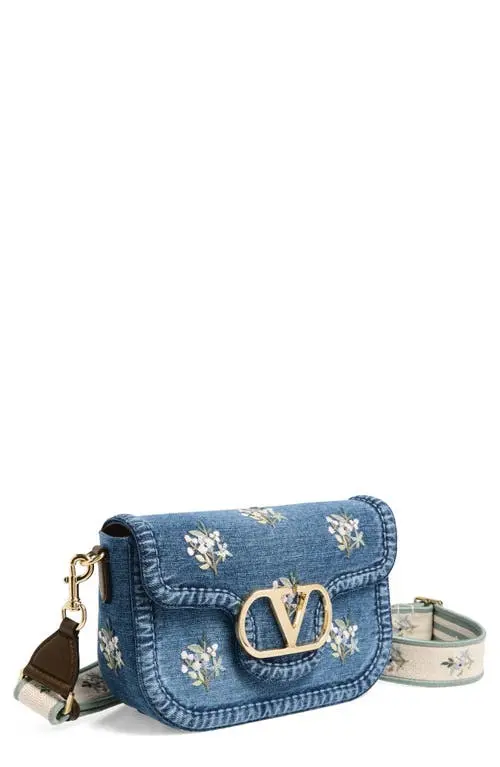 Valentino Garavani Alltime Denim Shoulder Bag