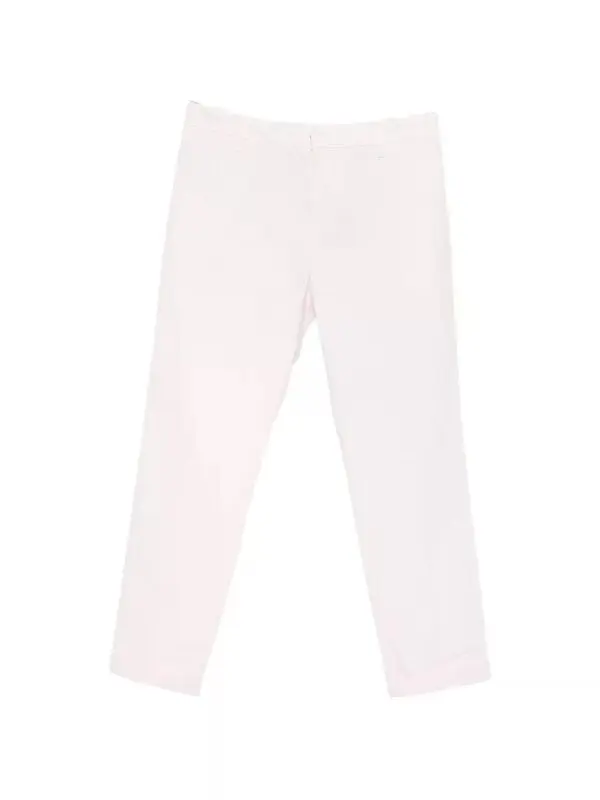 DONDUP Pressed-crease Turn-up Trousers - Pink