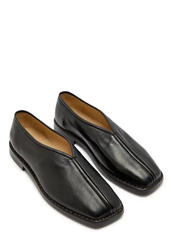 LEMAIRE Leather Loafers With Square Toe