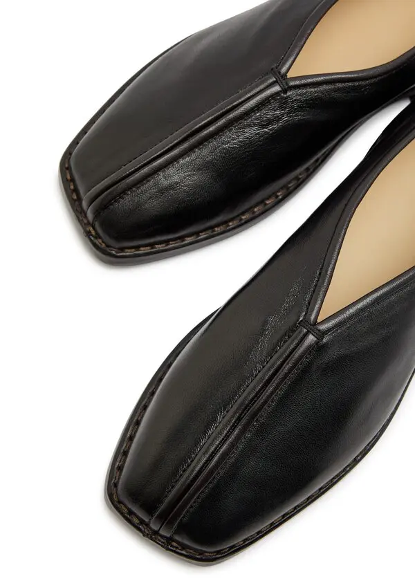 LEMAIRE Leather Loafers With Square Toe