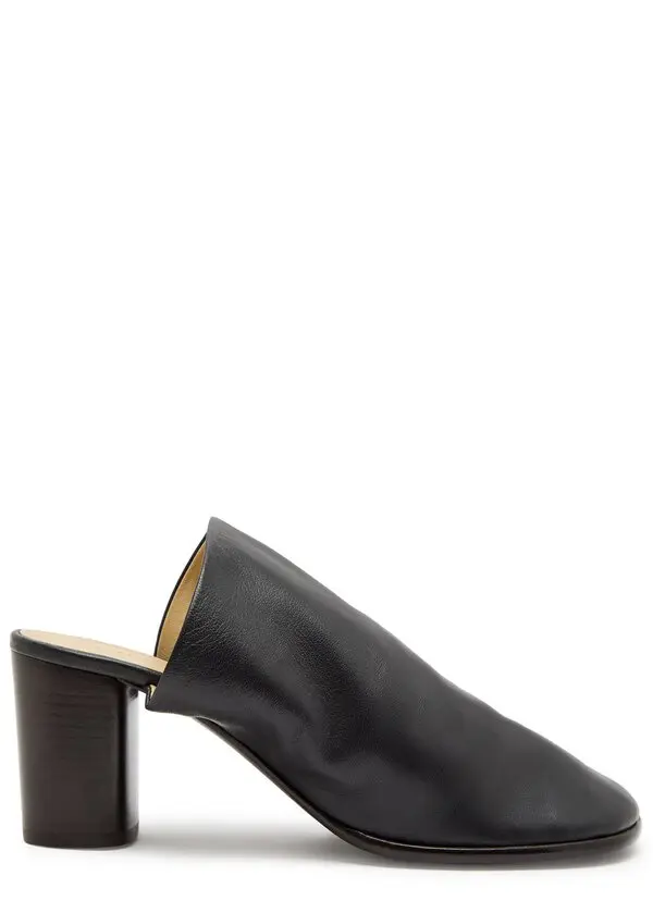 LEMAIRE Glove 80 Leather Mules