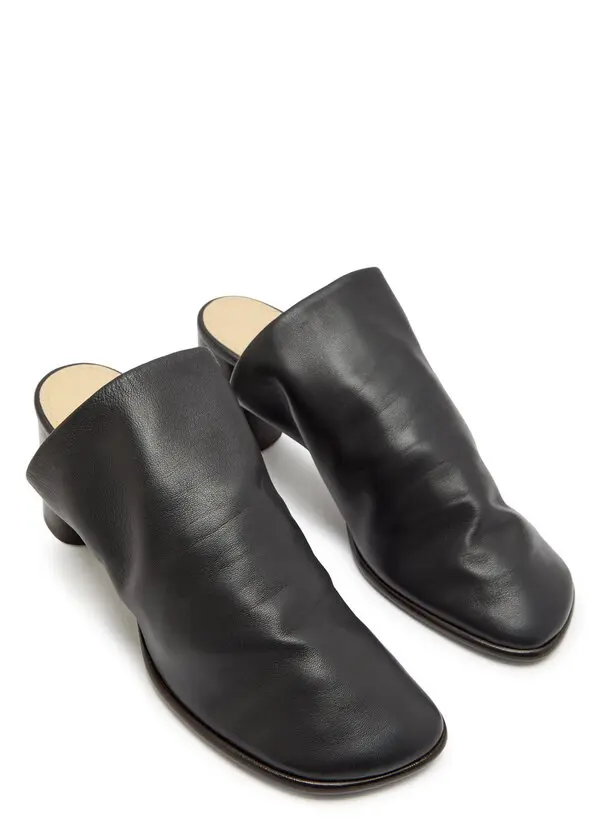 LEMAIRE Glove 80 Leather Mules
