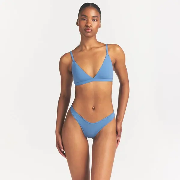SKIMS Triangle Bralette | Blue | | Fits Everybody