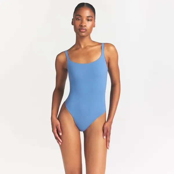 SKIMS Square Neck Bodysuit - Arctic