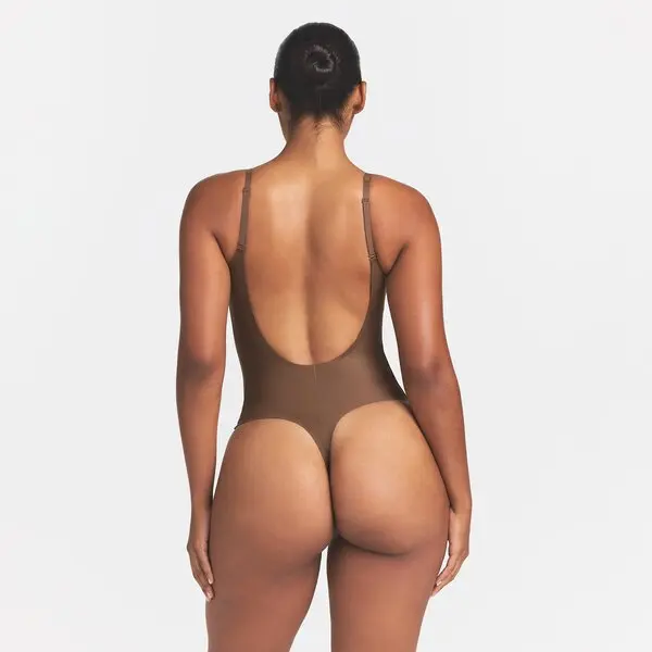 SKIMS Scoop Low Back Thong Bodysuit - Jasper