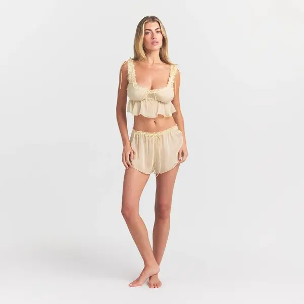 SKIMS Babydoll And Short Set - Butter