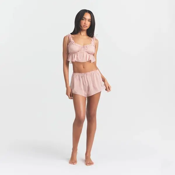 SKIMS Babydoll And Short Set - Morganite