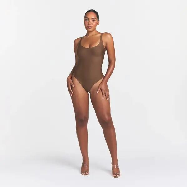 SKIMS Scoop Low Back Thong Bodysuit - Jasper