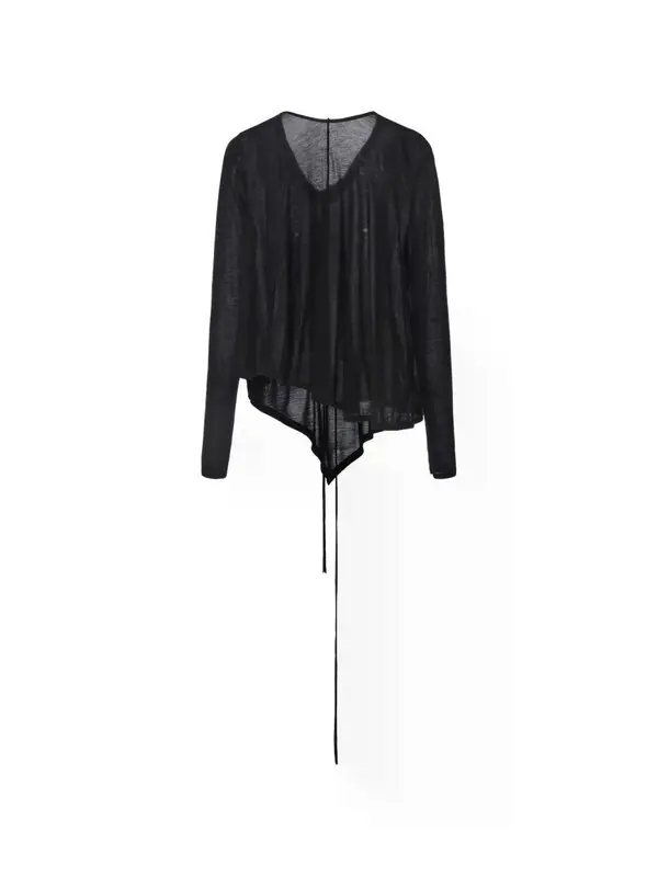 ILI NODE Brooke Asymmetric-hem Top
