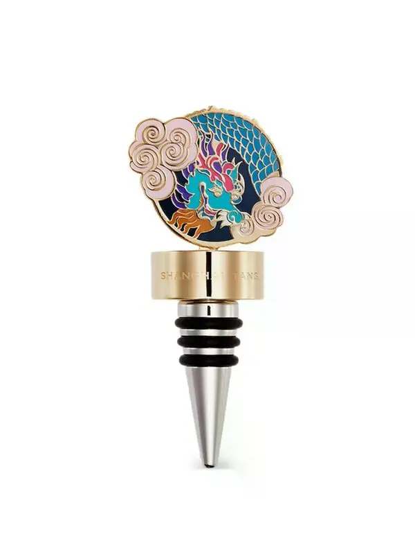 Shanghai Tang Tang Dragon Wine Stopper - Gold