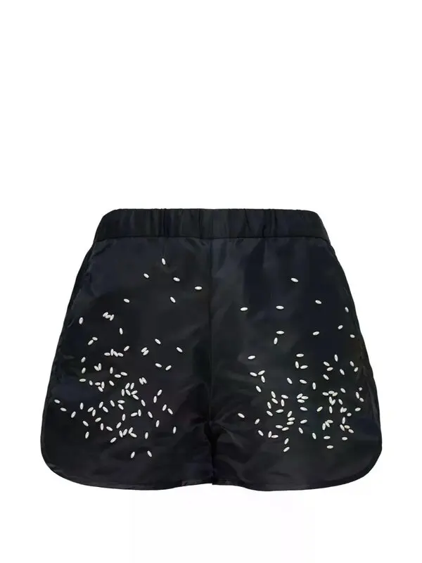 DOUBLET Spilled Rice Shorts - Black