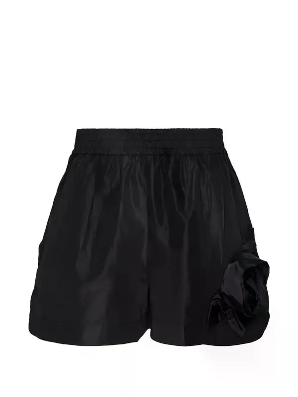 Simone Rocha Split-hem Shorts - Black