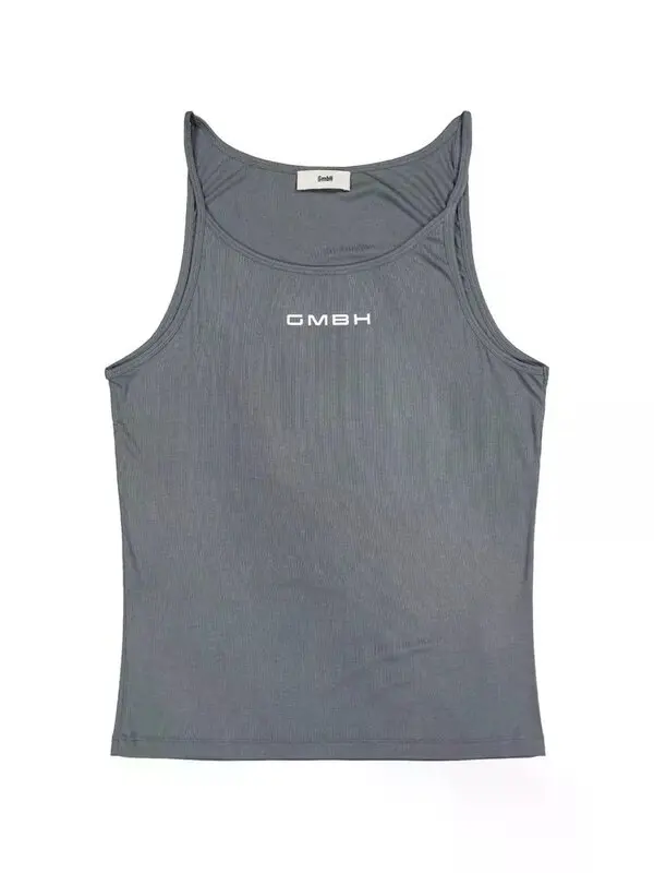 GMBH Logo-print Tank Top - Grey