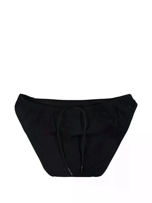 GMBH Drawstring-waist Swim Briefs - Black
