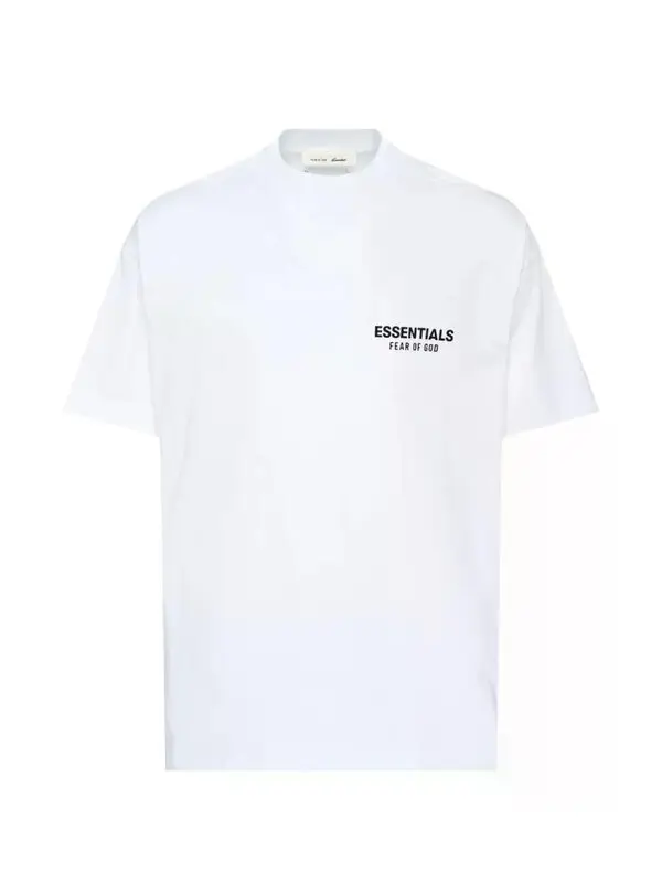 Fear Of God Logo-print Cotton T-shirt - White