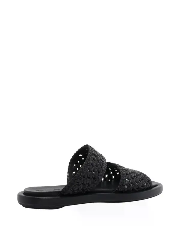 POEVE Delphine Woven Leather Sandals