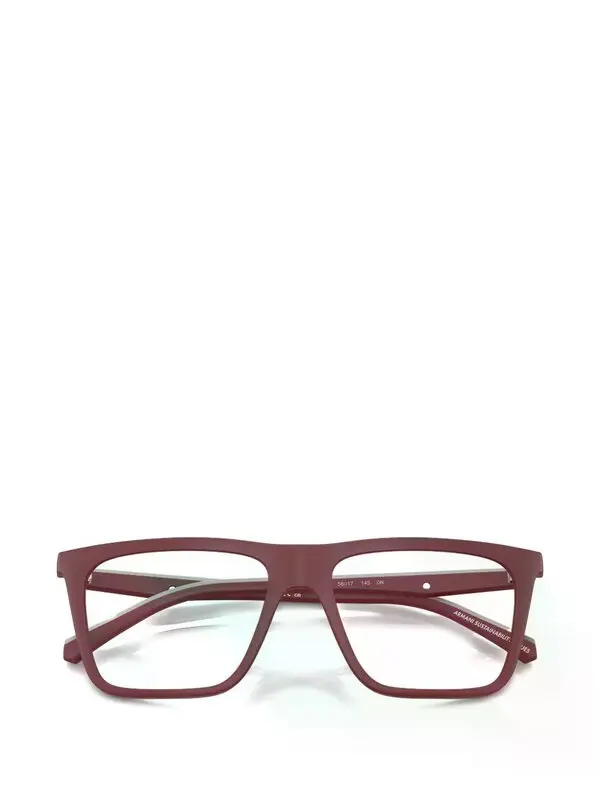 Emporio Armani Square-frame Sunglasses - Red