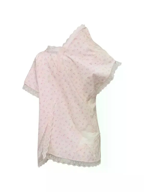 PUSHBUTTON Asymmetric Star Blouse