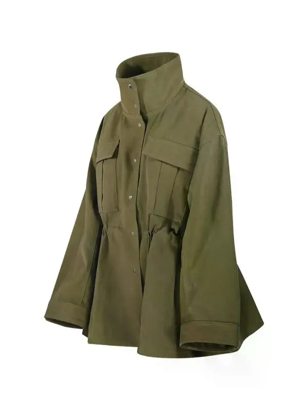 RÓHE High-neck Military Jacket