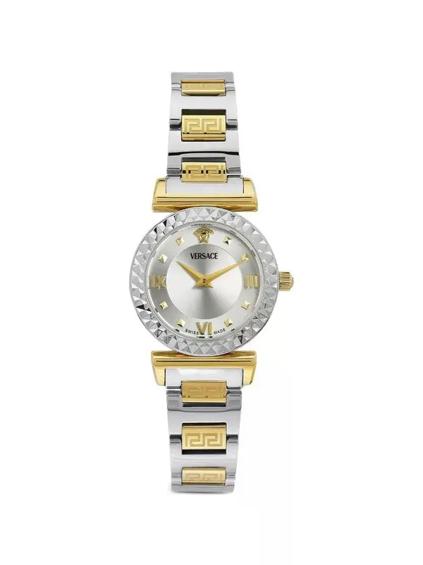 Versace Greca 27mm Watch - Silver