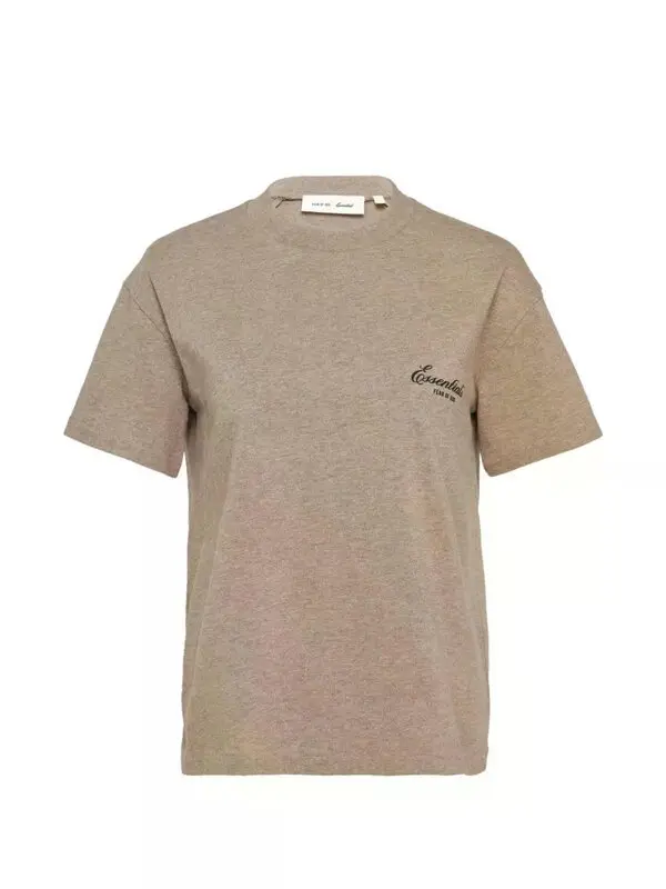 Fear Of God Logo-print T-shirt - Neutrals