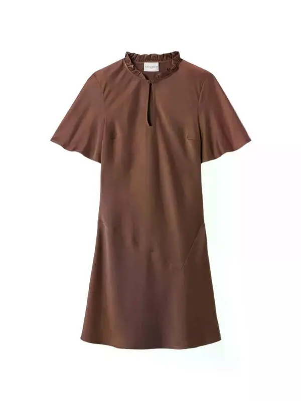 Claudie Pierlot Keyhole-detail Mini Dress - Brown