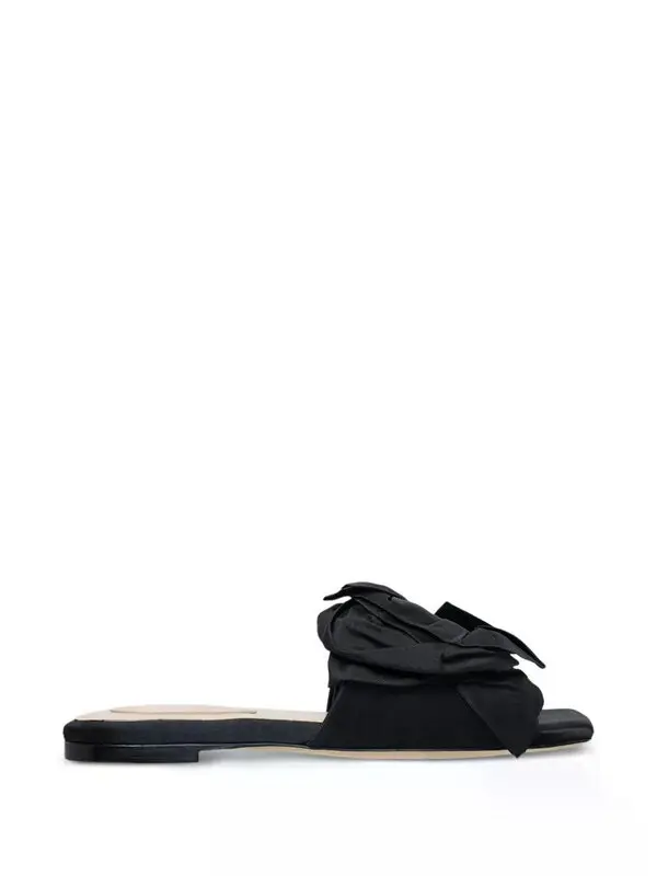 Simone Rocha Pressed Rosette Sandals - Black