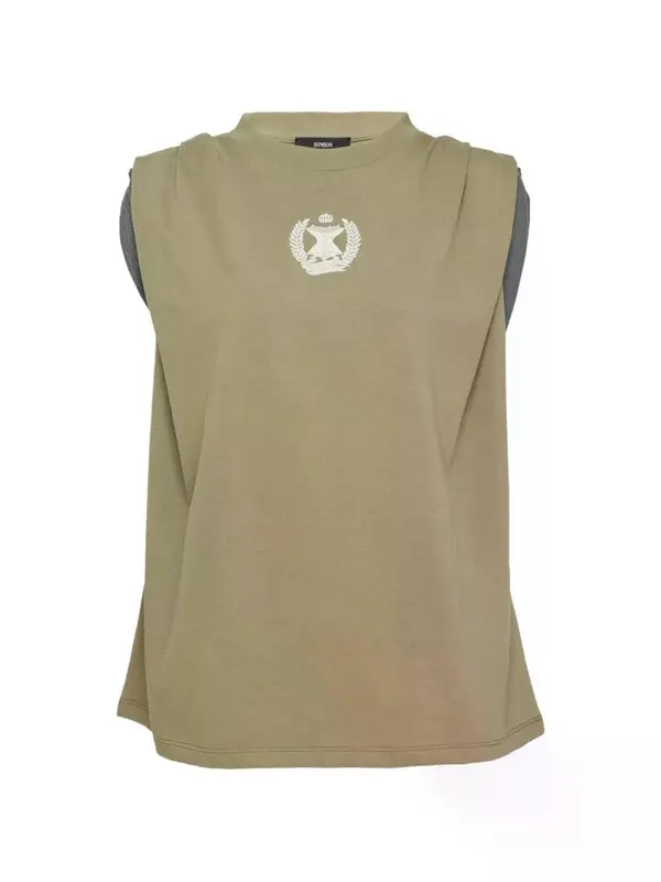 BONBOM Tucked Emblem T-shirt