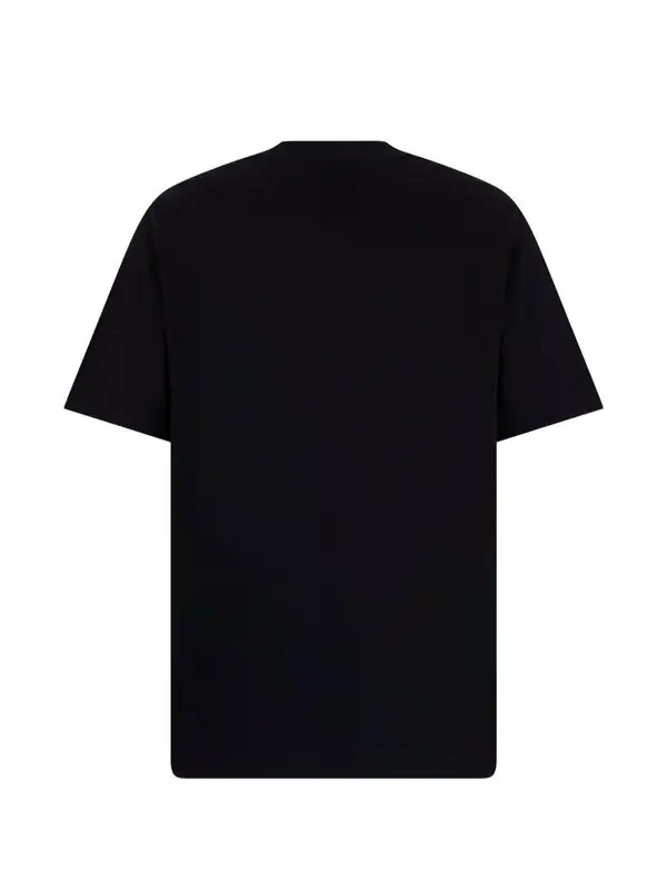 BOSS Logo-collar T-shirt In Stretch Cotton
