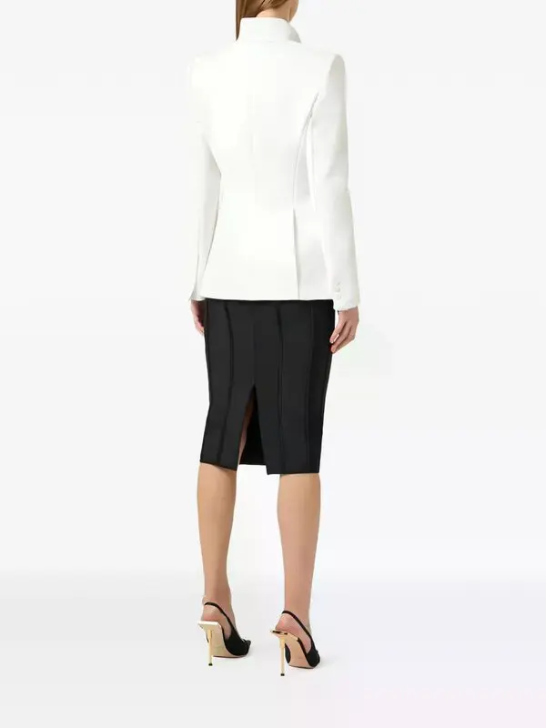Elisabetta Franchi Satin-lapel Jacket