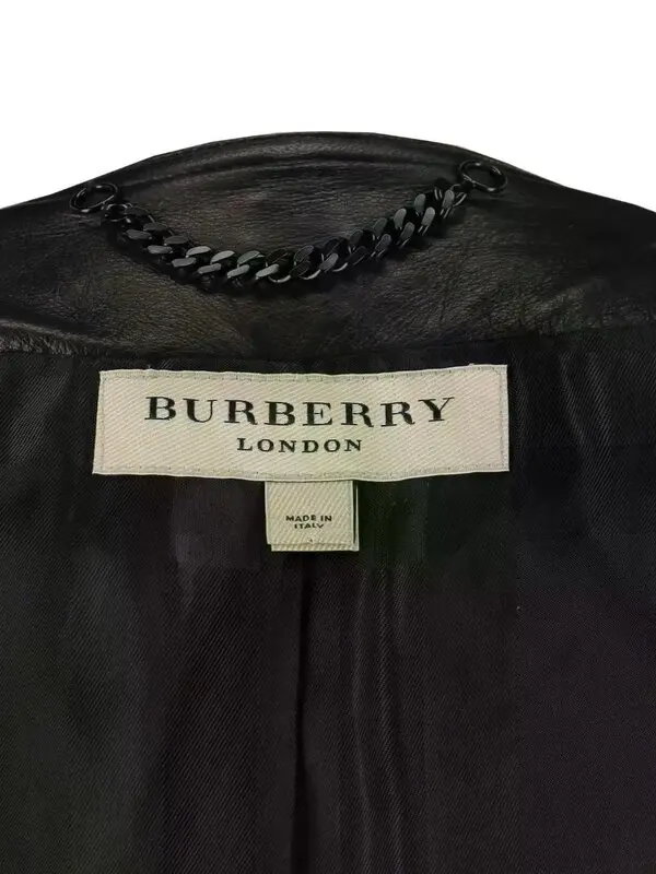 Burberry Tiered Asymmetric-zip Jacket