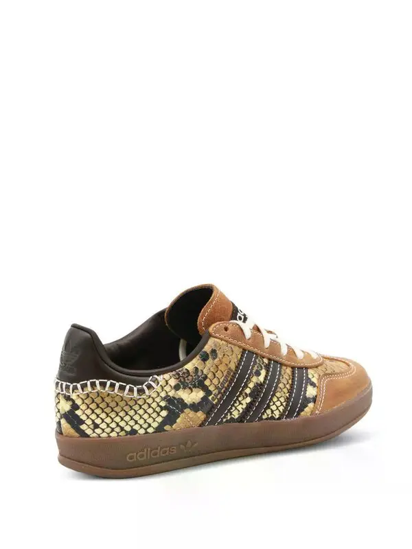 Adidas X Wales Bonner Gazelle Snake Low-top Sneakers - Neutrals