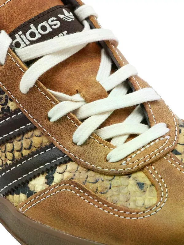 Adidas X Wales Bonner Gazelle Snake Low-top Sneakers - Neutrals