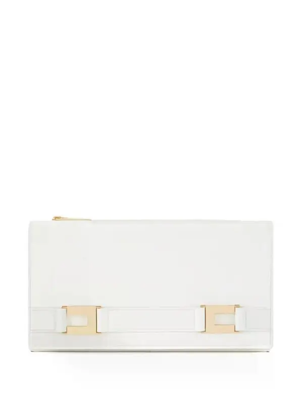 Elisabetta Franchi Logo-detail Wallet - White
