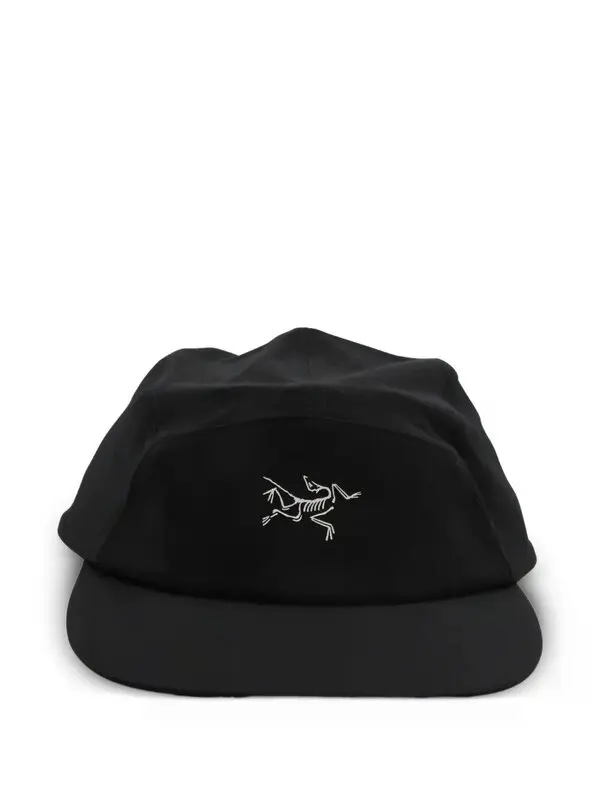 Arc'teryx Logo-embroidered Panelled Cap - Black