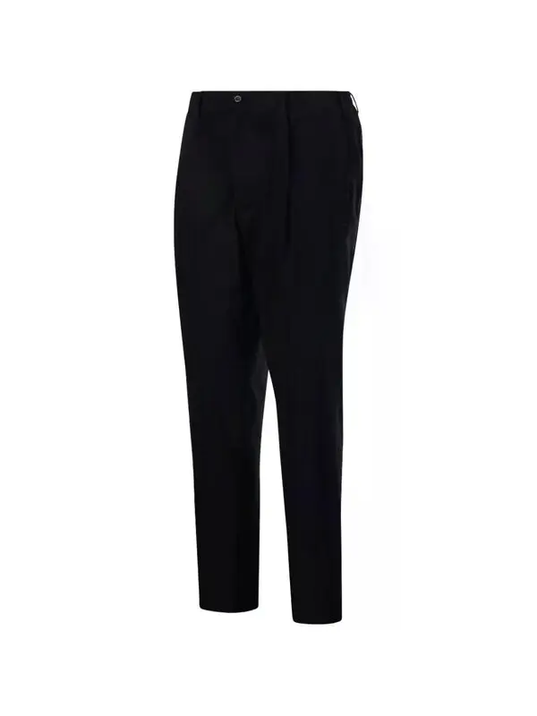 SANTANIELLO Pleated Trousers - Black