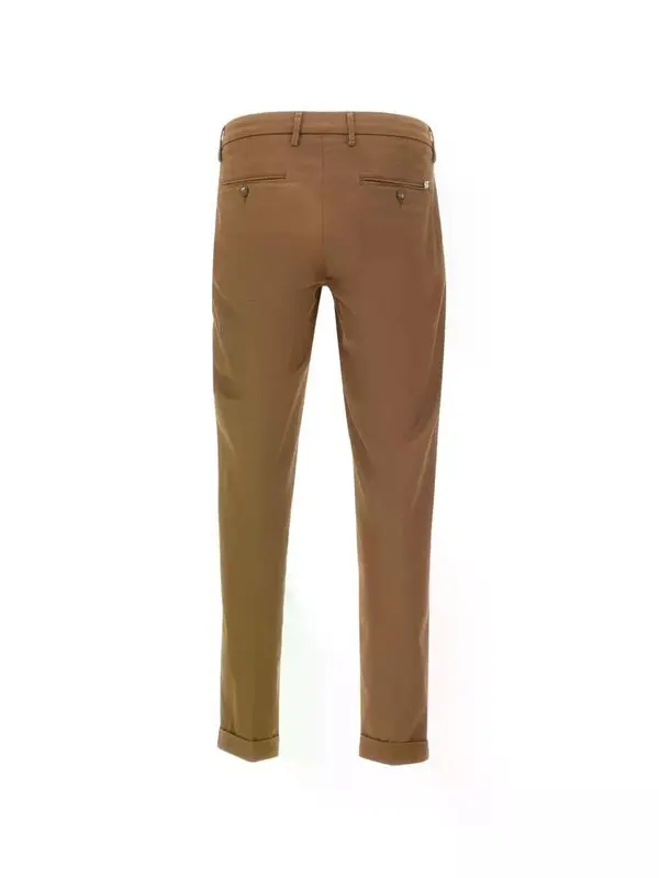 RE-HASH Slim-fit Trousers - Brown