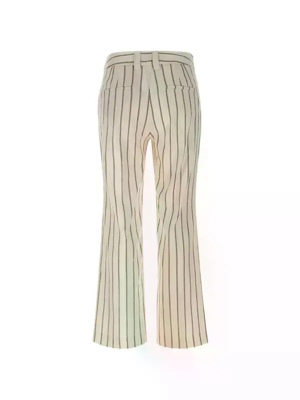 Marella Pinstripe Flared Trousers